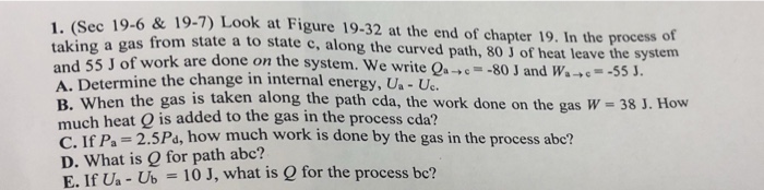 Sec 19-6 & 19-7) Look at Figure 19-32 at the end of | Chegg.com