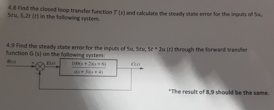 Solved 4.1 Determine if the following transfer function can | Chegg.com