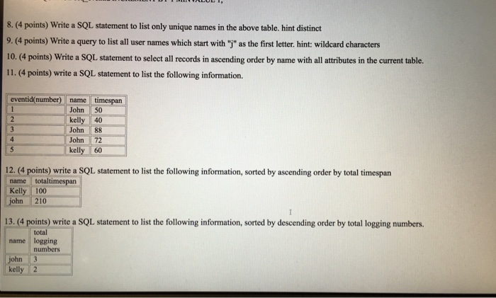 Solved I only need help with part 7 and after. It seems a | Chegg.com