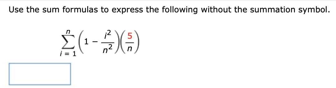 Solved Use the sum formulas to express the following without | Chegg.com