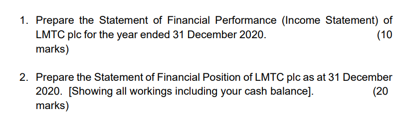 Solved LMTC plc sells face shields to hospitals in | Chegg.com