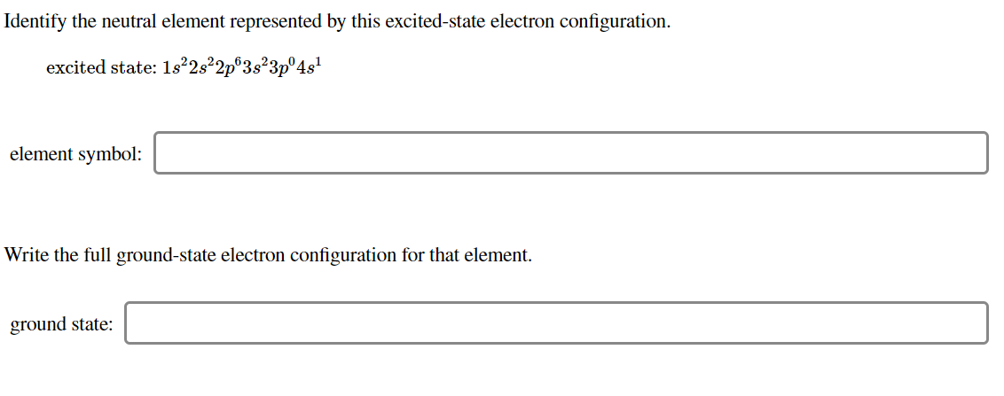 Solved Identify the neutral element represented by this | Chegg.com