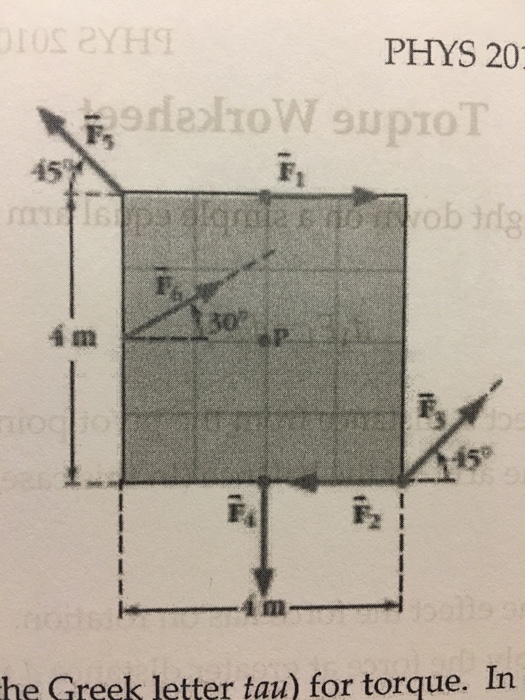 Solved 45 450 we will use the symbol τ (the Greek letter | Chegg.com