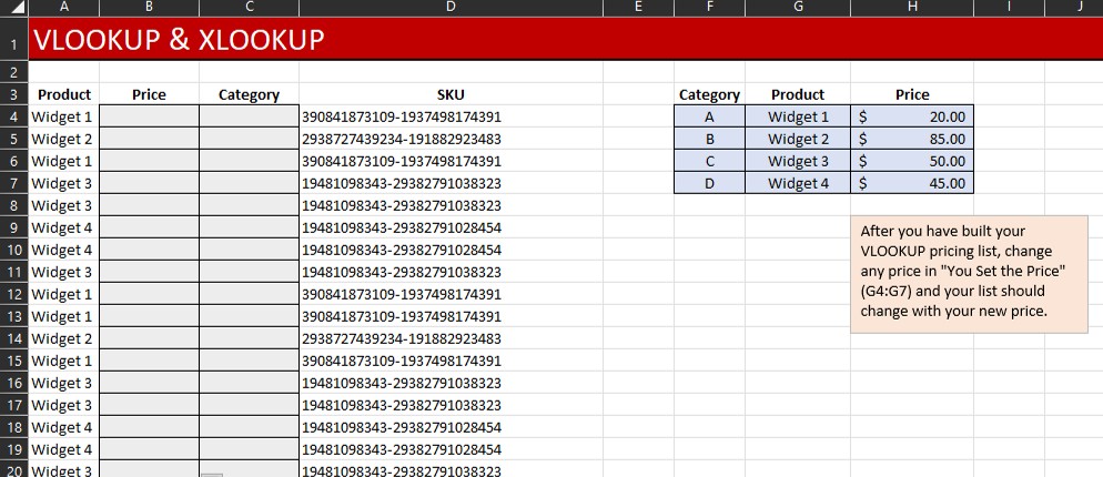 Solved VLOOKUP & XLOOKUPAfter you have built yourVLOOKUP | Chegg.com