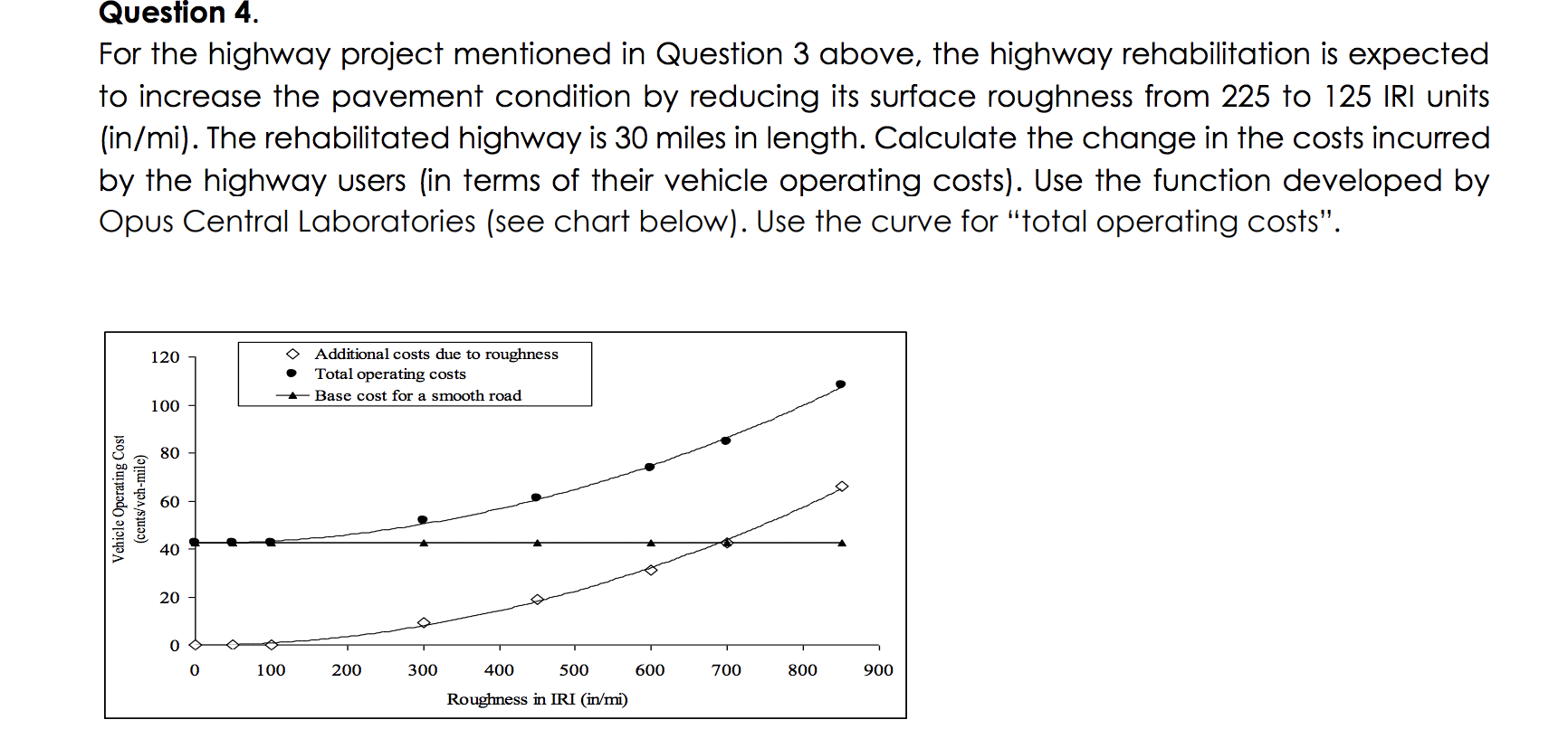 For the highway project mentioned in Question 3 | Chegg.com