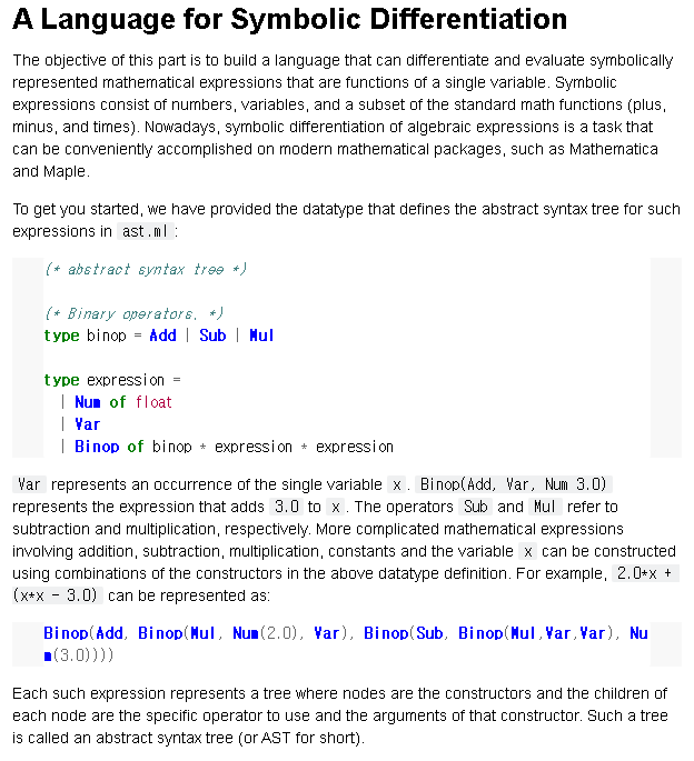 Solved In Ocaml You Can Define A Tree Data Structure Using 9222
