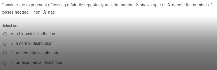 Solved Consider the experiment of tossing a fair die | Chegg.com