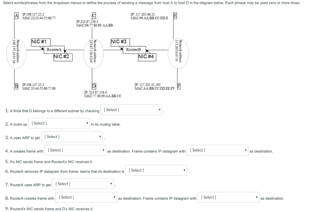 Computer Science - Networking Question. Options | Chegg.com