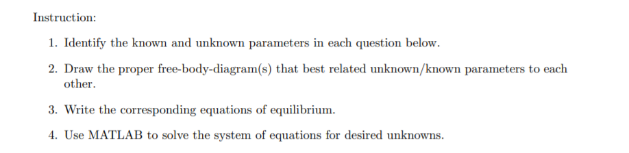 Solved Instruction: 1. Identify the known and unknown | Chegg.com
