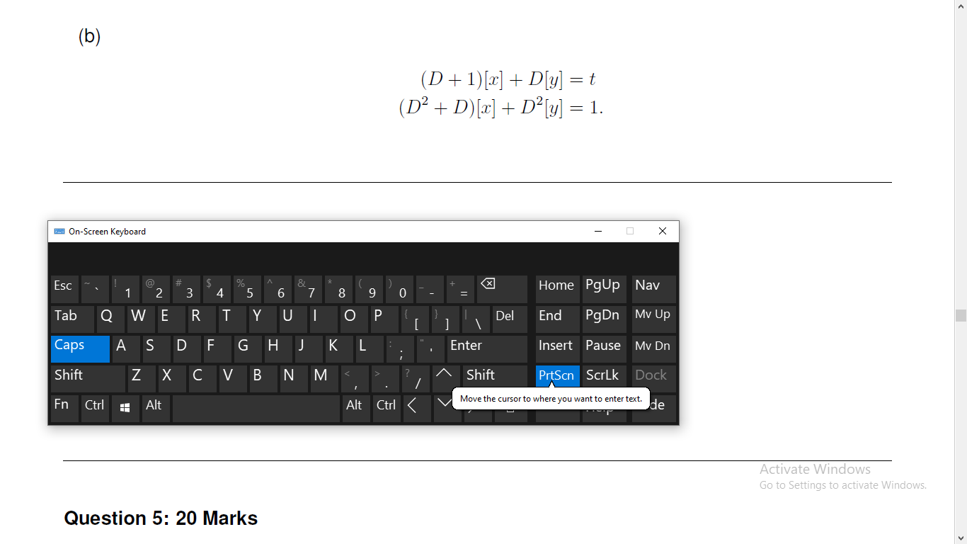 Solved Question 3: 20 Marks Determine whether the following | Chegg.com