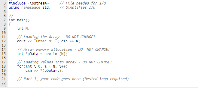 Solved This lab will have two parts dealing with arrays. Use | Chegg.com