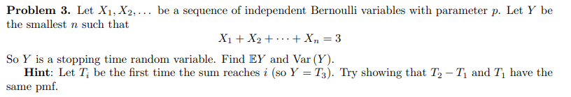 Solved Problem 3. ﻿Let x1,x2,dots be a sequence of | Chegg.com