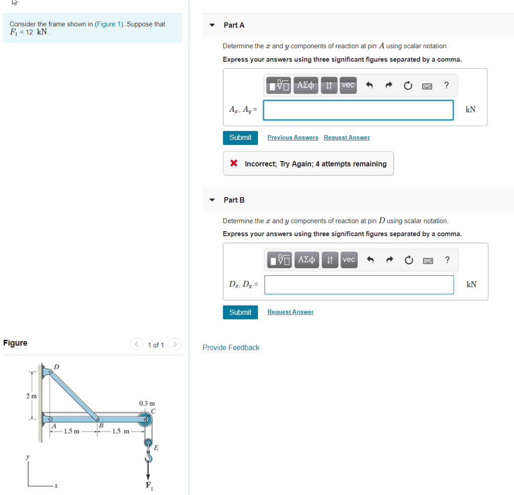 Solved Consider the frame shown in (Figure 1). Suppose that | Chegg.com