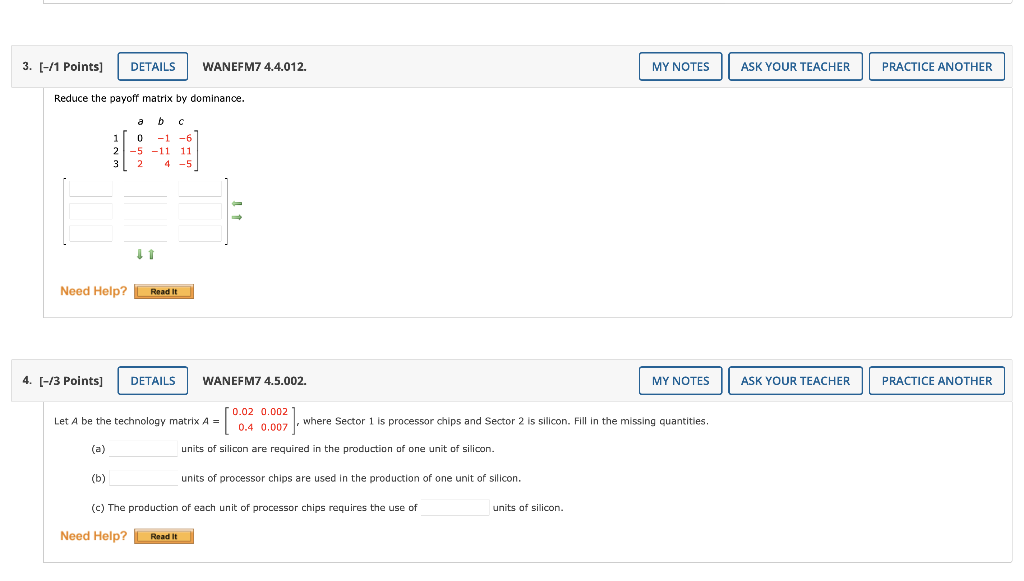 Solved Calculate the expected payoff of the game with payoff | Chegg.com
