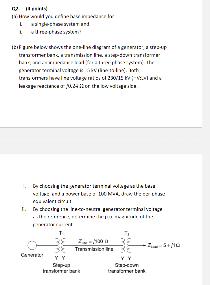 Solved Q2. (4 points) (a) How would you define base | Chegg.com