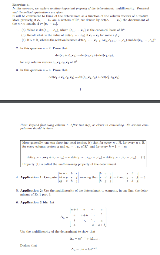 Solved Exercise 3. In this exercise, we explore another | Chegg.com