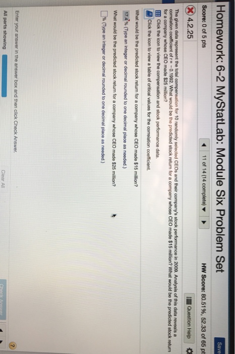 Solved Homework: 6-2 MyStatLab: Module Six Problem Set | Chegg.com Solved Homework: 6-2 MyStatLab: Module Six Problem Set | Chegg.com