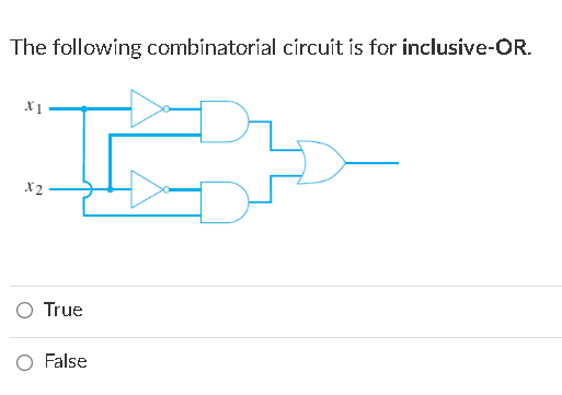 Solved The Following Combinatorial Circuit Is For 