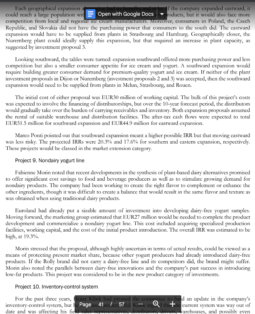 Solved In early January 2021, the senior management | Chegg.com