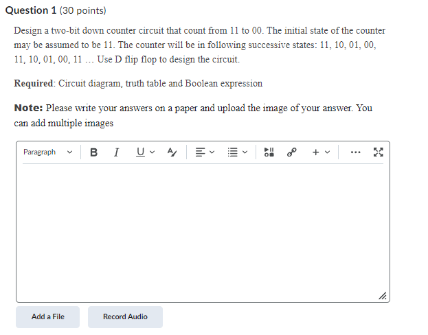 Solved You must upload the question in a drawing format do | Chegg.com