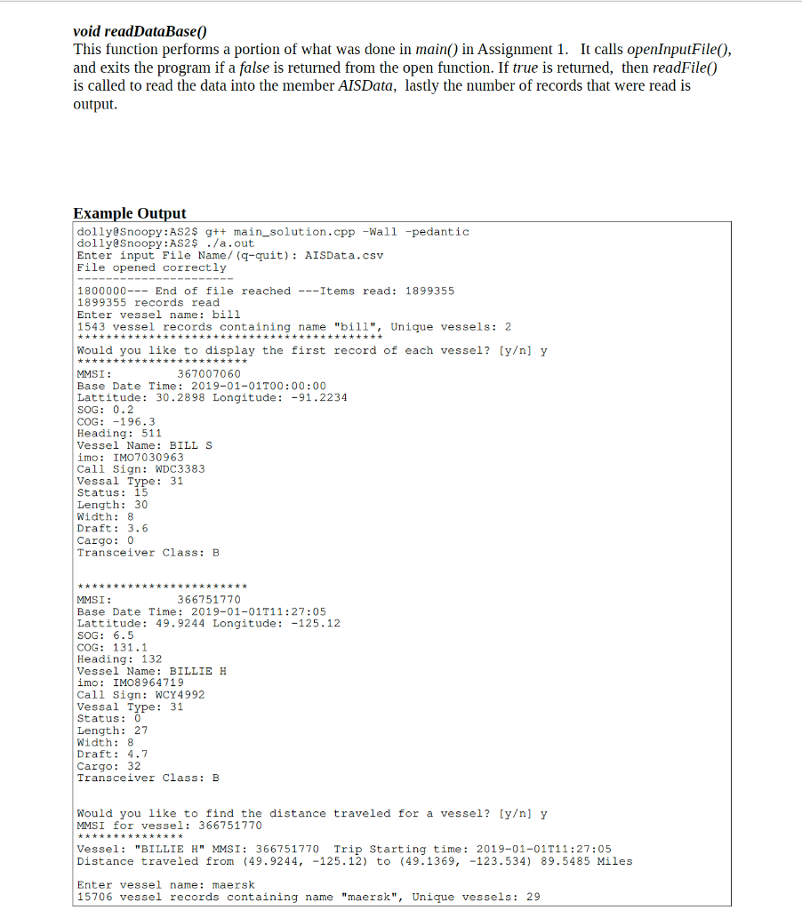 Problem: This program will implement the same | Chegg.com