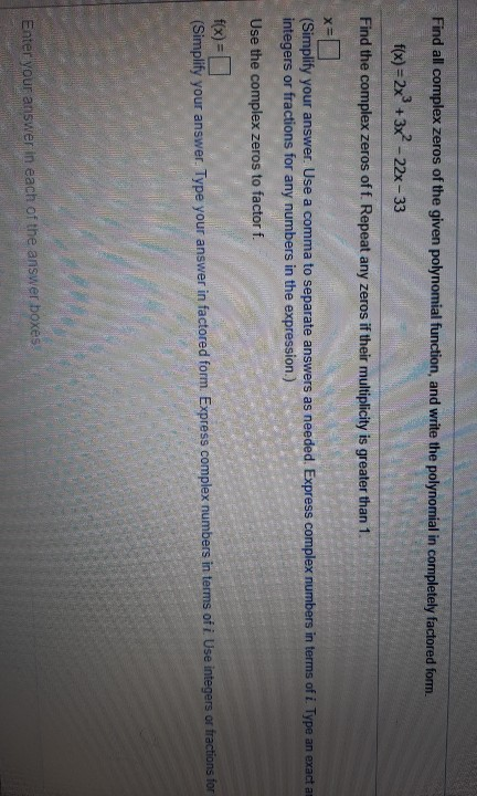 Solved Classify the given function as a polynomial function, | Chegg.com