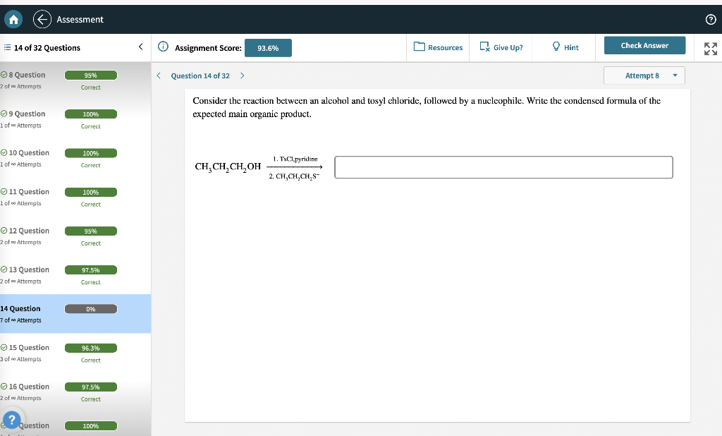 Solved ←) Assessment 14 of 32 Questions Ⓒ8 Question 2 of | Chegg.com