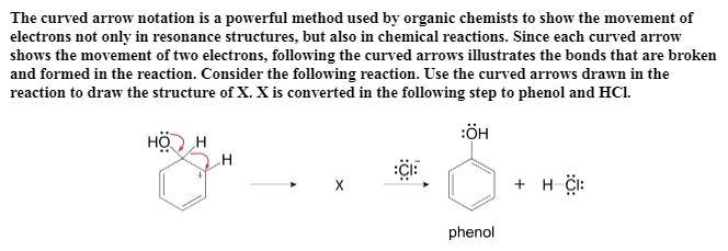 Solved The curved arrow notation is a powerful method used | Chegg.com