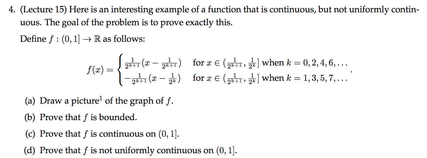 Solved 4. (Lecture 15) Here is an interesting example of a | Chegg.com