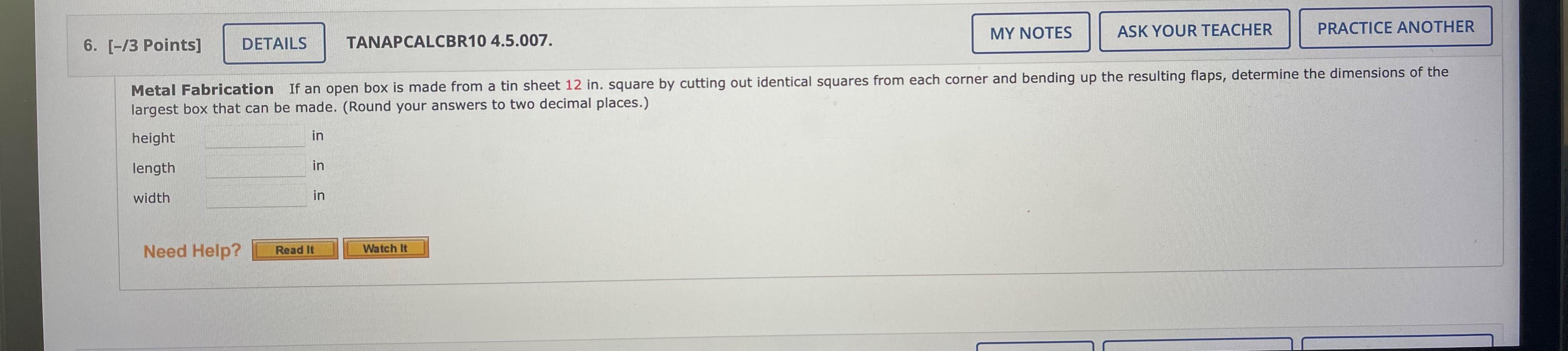 Solved My Notes Ask Your Teacher Practice Another 6 [ 3