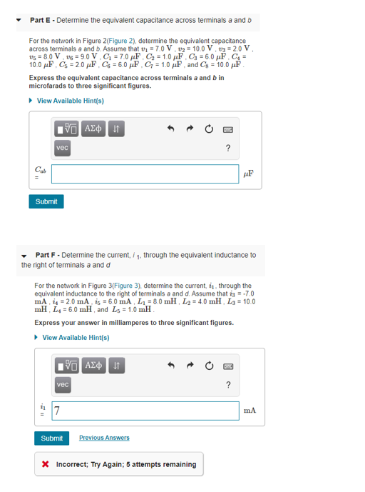 Series-Parallel Combinations of Inductance and | Chegg.com