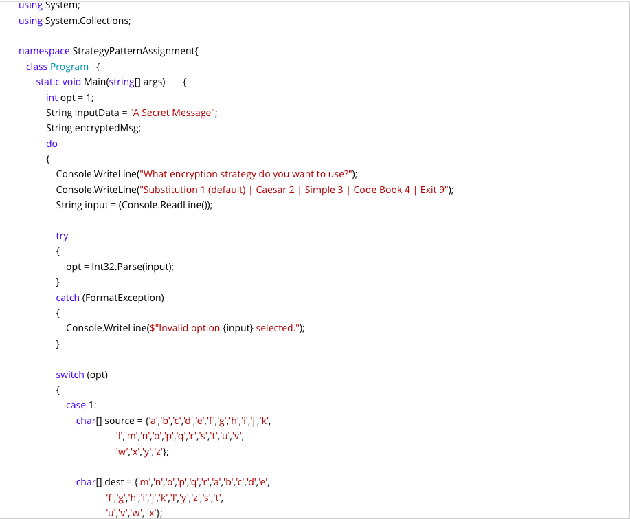 Solved Part A - Decorator Pattern Exercise An application | Chegg.com