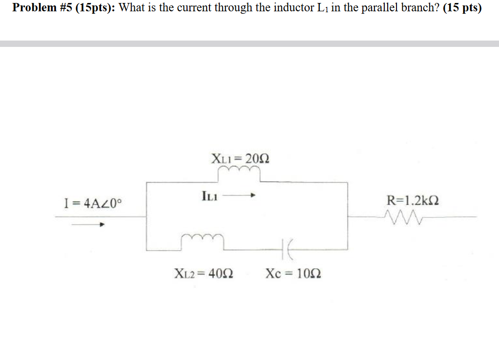 Solved Problem \#5 (15pts): What is the current through the | Chegg.com