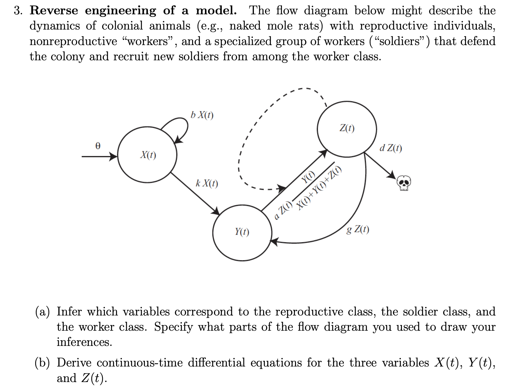 Solved (a) ﻿Infer which variables correspond to the | Chegg.com