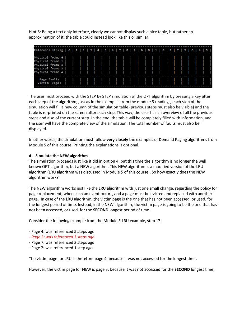 Solved Final Project Write A Java Or Cc The Choice Is 