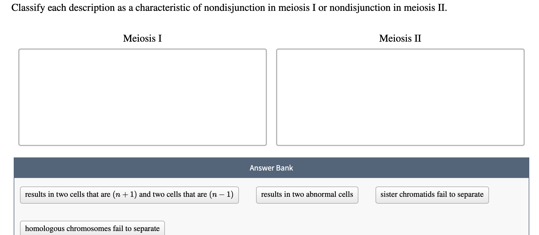 Solved Classify each description as a characteristic of | Chegg.com