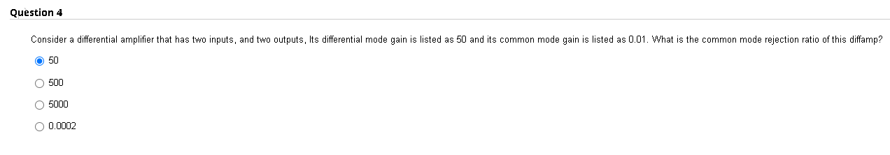 Solved Question 3 Consider the Diff amp circuit below: 0.14f | Chegg.com