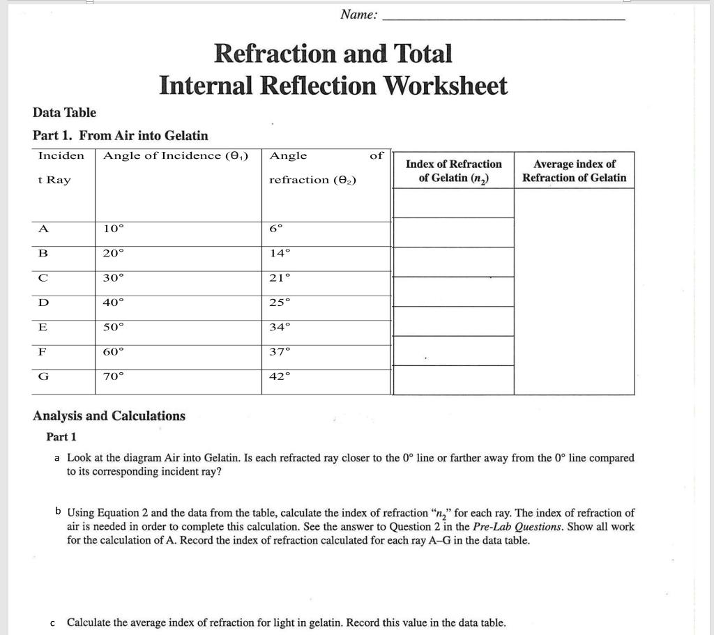 Solved Air into Gelatin Air Red gelatin in dish Name: | Chegg.com