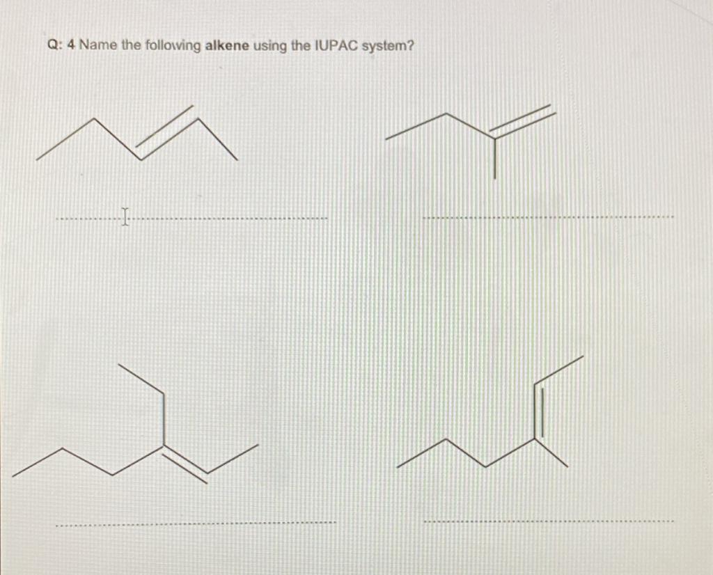 Solved Q: 6 Draw the structural formula (Complete structural | Chegg.com