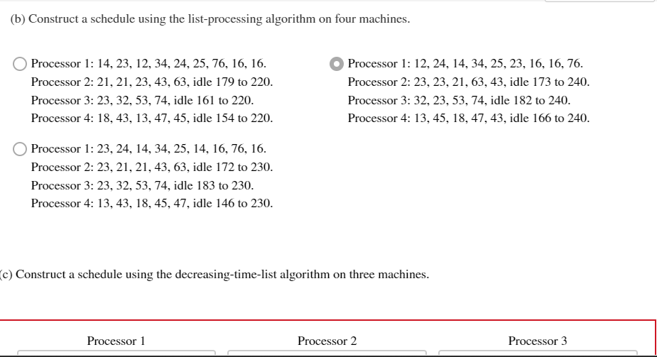 Solved A photocopy shop must schedule independent batches of | Chegg.com