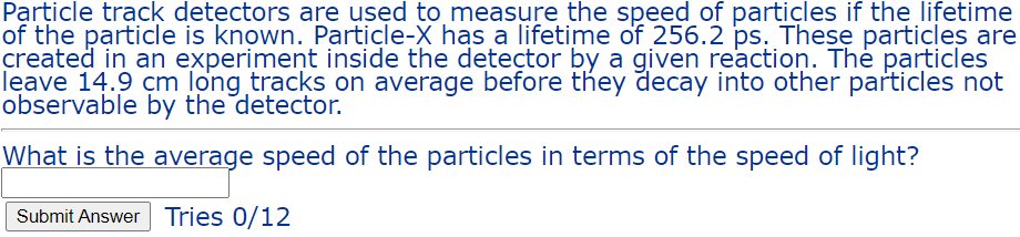 Solved Particle track detectors are used to measure the | Chegg.com