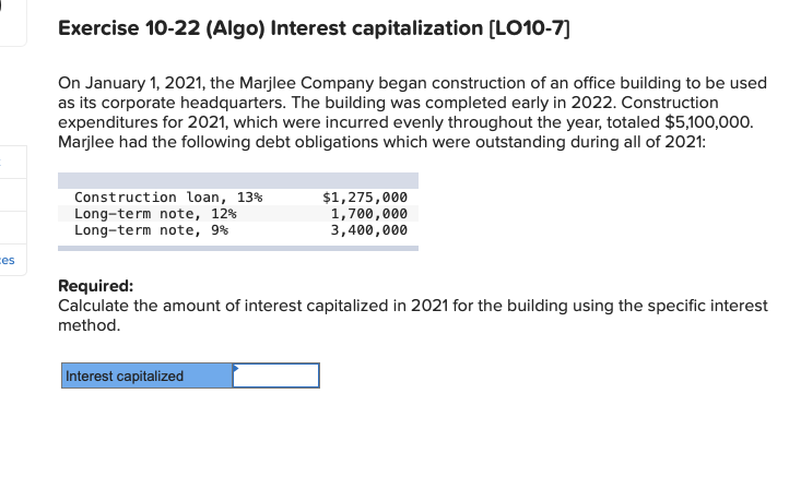 Solved On January 1, 2021, the Marjlee Company began | Chegg.com
