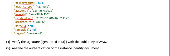 Solved Each instance that you launch in AWS has an instance | Chegg.com