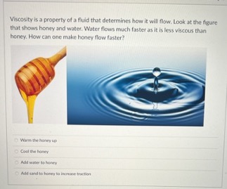 Solved Viscosity is a property of a fluid that determines | Chegg.com