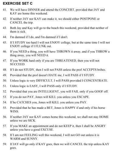 Solved 25. GUIDELINES FOR TRANSLATING COMPLEX STATEMENTS | Chegg.com