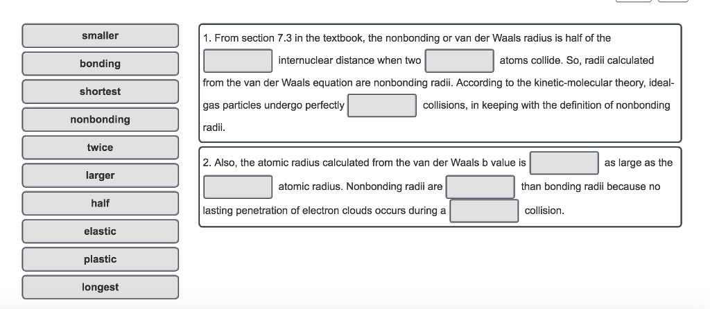Solved smaller 1. From section 7.3 in the textbook, the | Chegg.com