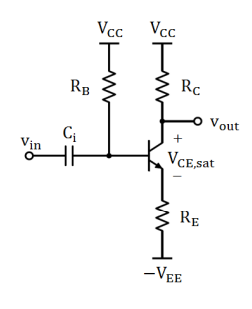 Solved (Q.13) Calculate the AC gain of the amplifier with | Chegg.com