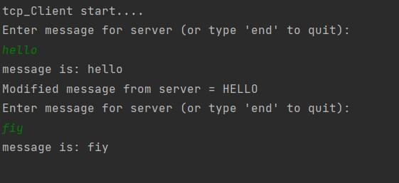 Solved Now we will allow the client to send as many messages | Chegg.com