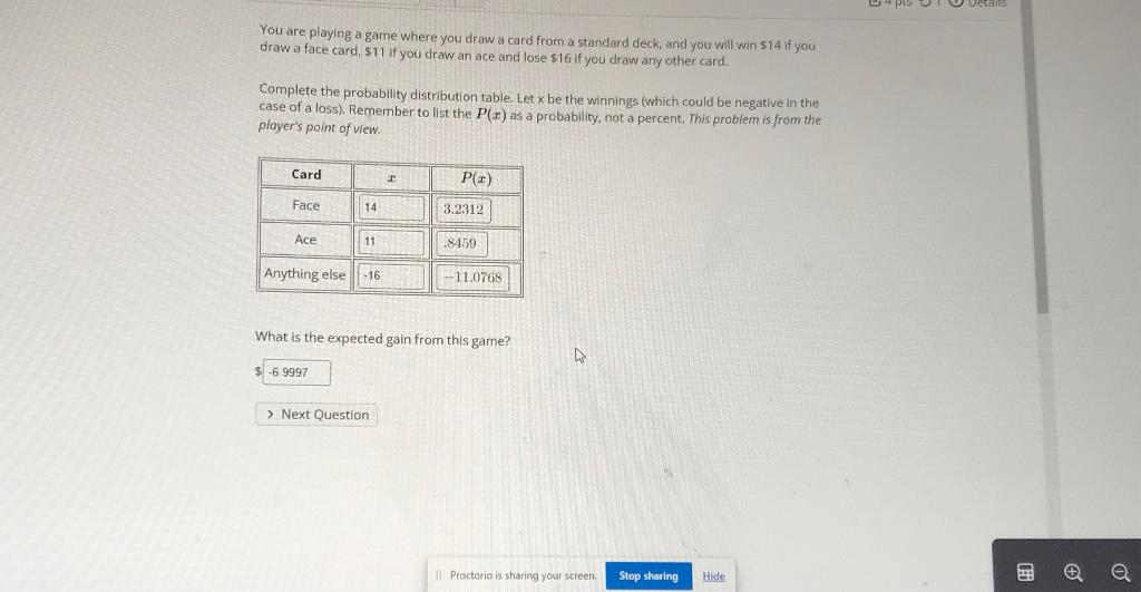 Solved You are playing a game where you draw a card from a | Chegg.com