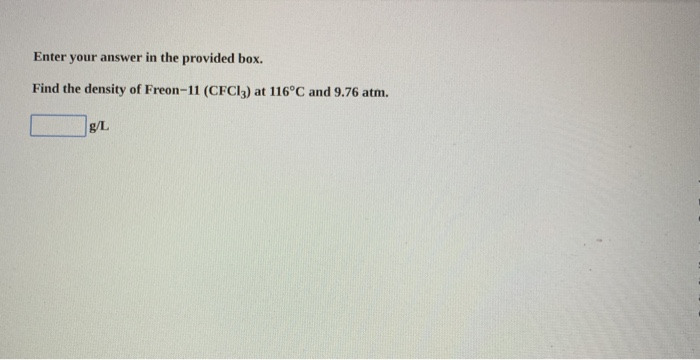 Solved Enter your answer in the provided box. Find the | Chegg.com